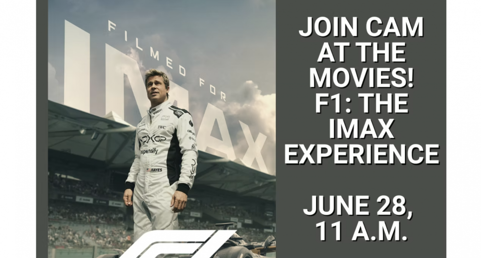 F1: The IMAX Experience with CAM | Comstock's magazine